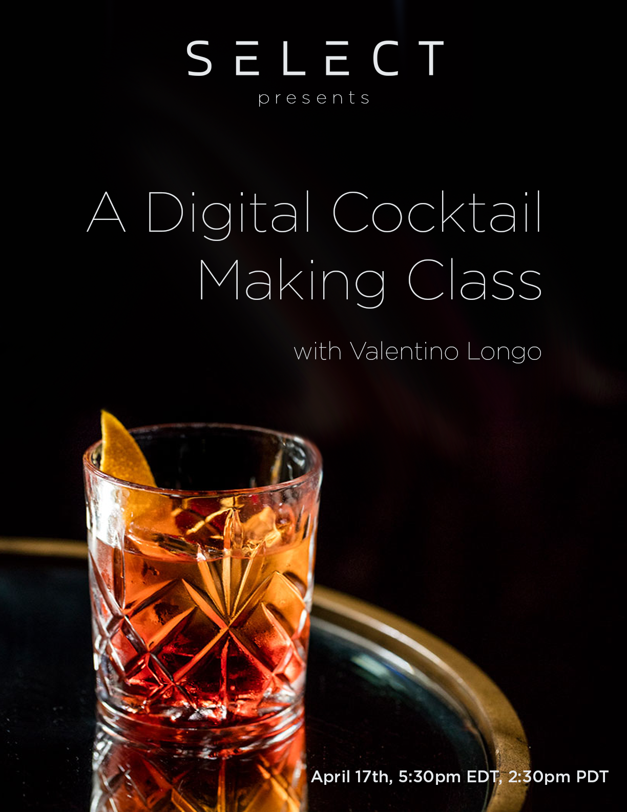 Digital Cocktail Making Class