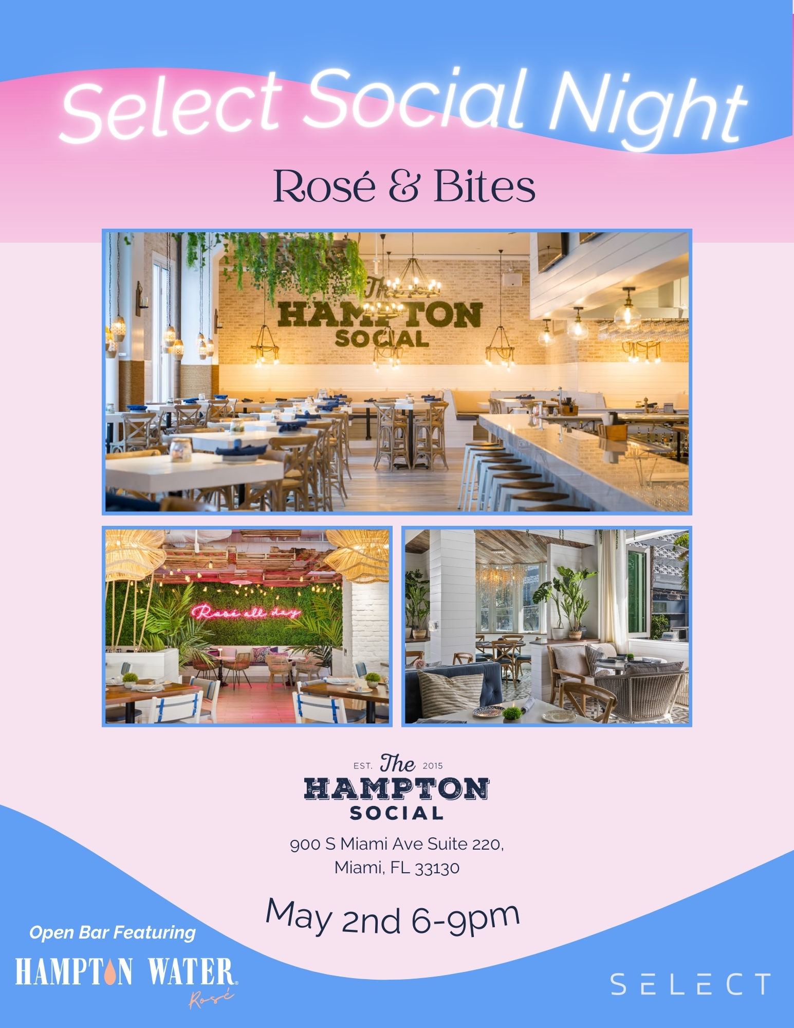 SELECT Sunset Social Night